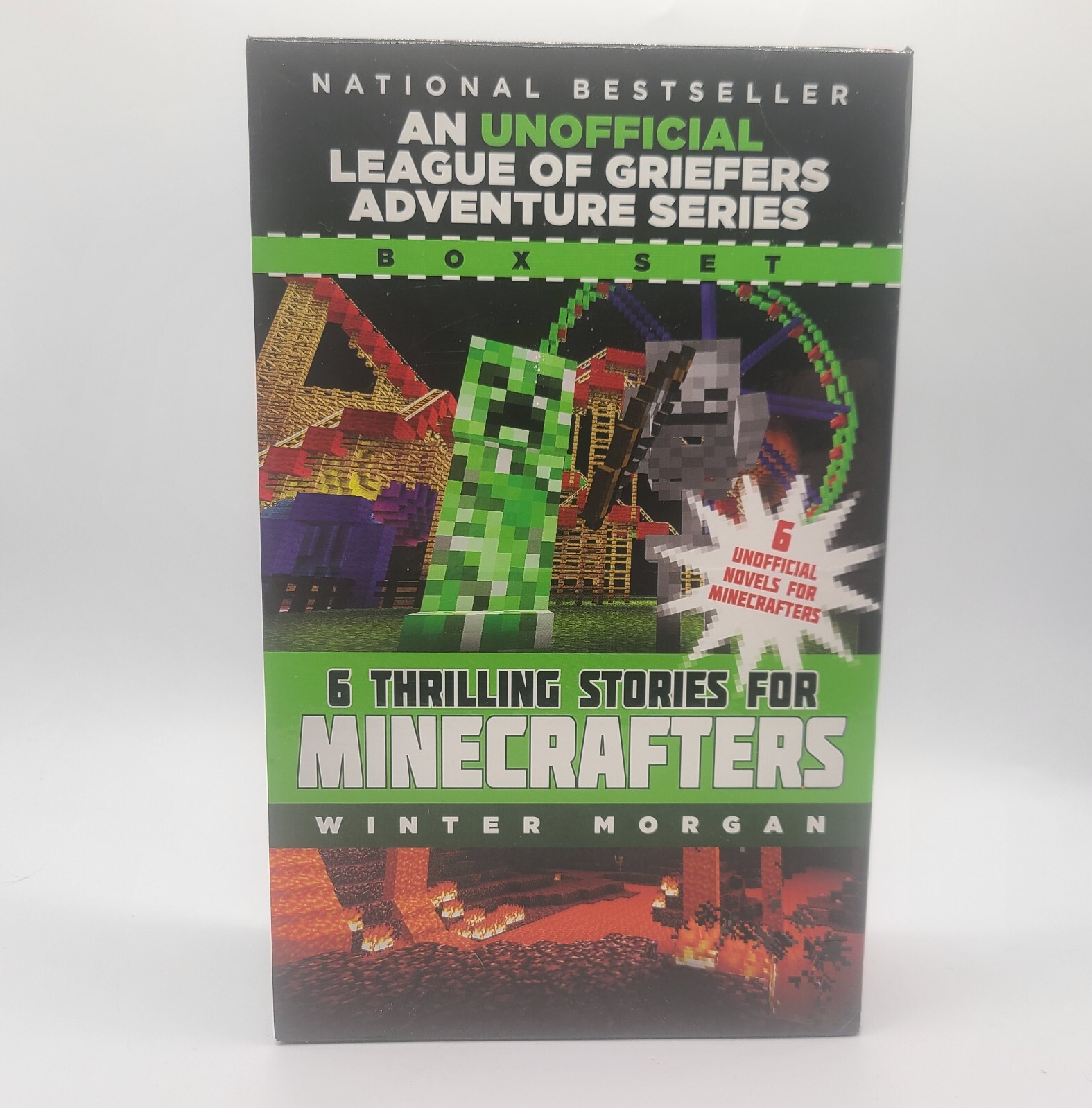 Minecraft Unofficial League Of Griefers Adventure Series Book Set ...