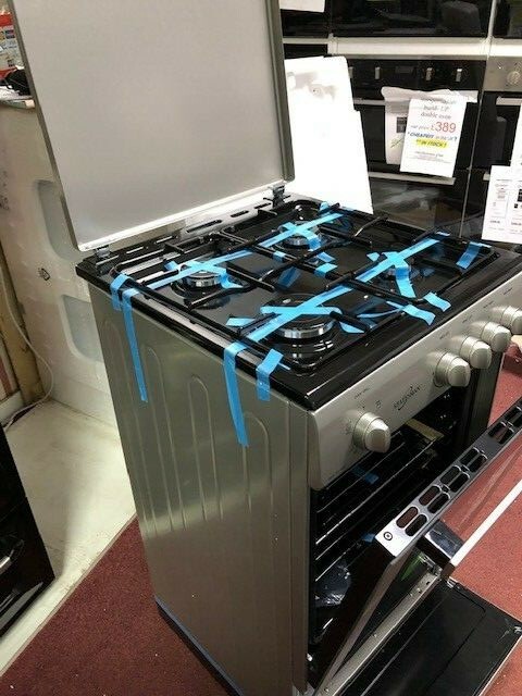 LPG Ready 50x50cm Depth Battery Ignition Gas Cooker + Lid FSD Statesman ...