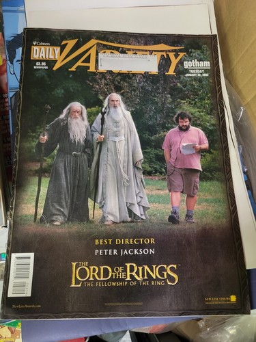 Daily Variety (January 22, 2002) Pre-Owned USA English Magazine VG/VF ...