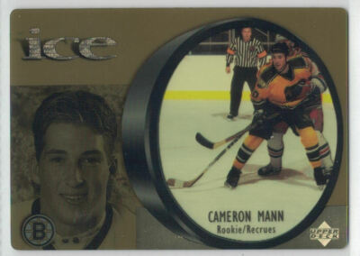 1998-99 Upper Deck McDonald's Ice Acetate Cameron Mann #McD26 Rookie ...