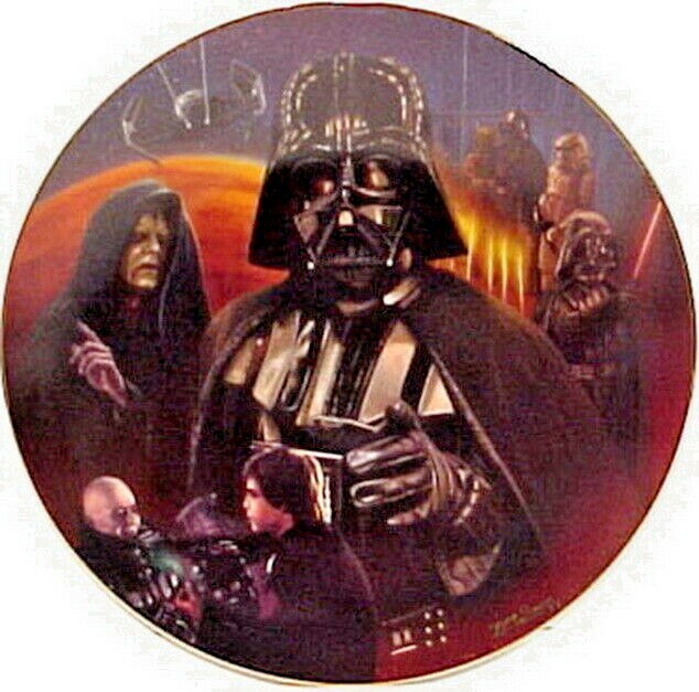 Star Wars Heroes & Villains Hamilton Plate Collection- Your Choice of ...