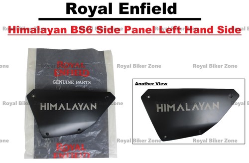 Side Panel Black Left Side For Himalayan 411 BS6 Royal Enfield | eBay