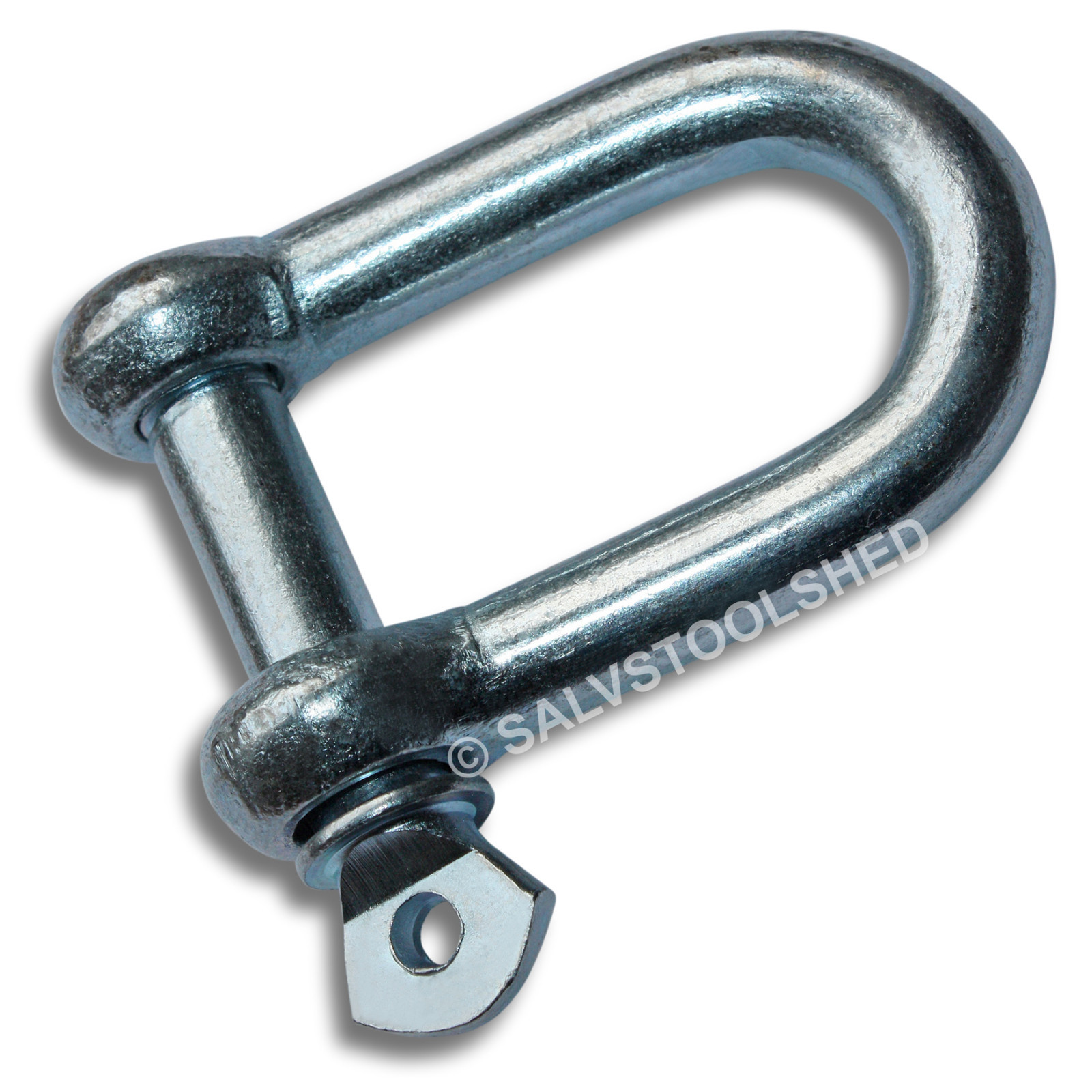 D Shackle Select Size 4 5 6 8 10 12 14mm D Shackles Dee Pin Chain Link ...