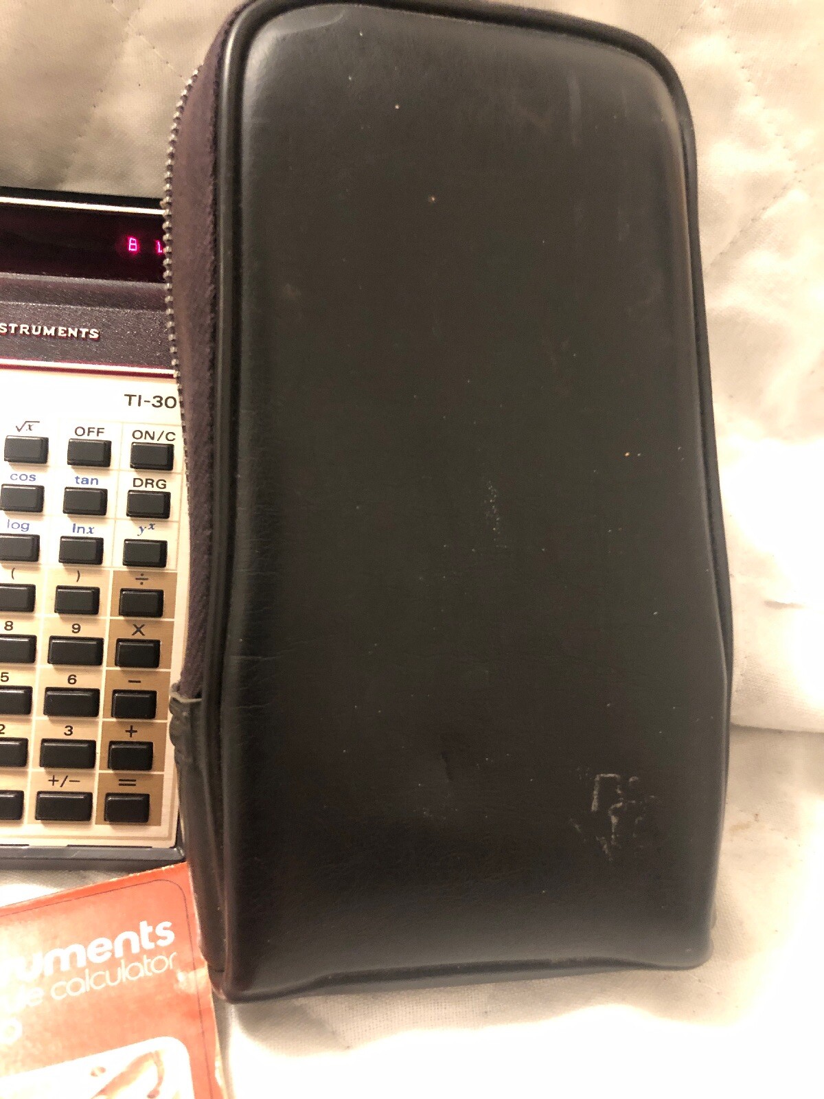 Vintage 1970's Texas Instruments TI-30 Calculator W/ Case | eBay