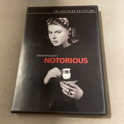Notorious (DVD, 1946, Criterion Collection) Cary Grant Ingrid Bergman ...