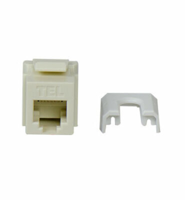10 PACK QUICK CONNECT RJ25 6-POSITION 6-CONDUCTOR TELEPHONE KEYSTONE ...