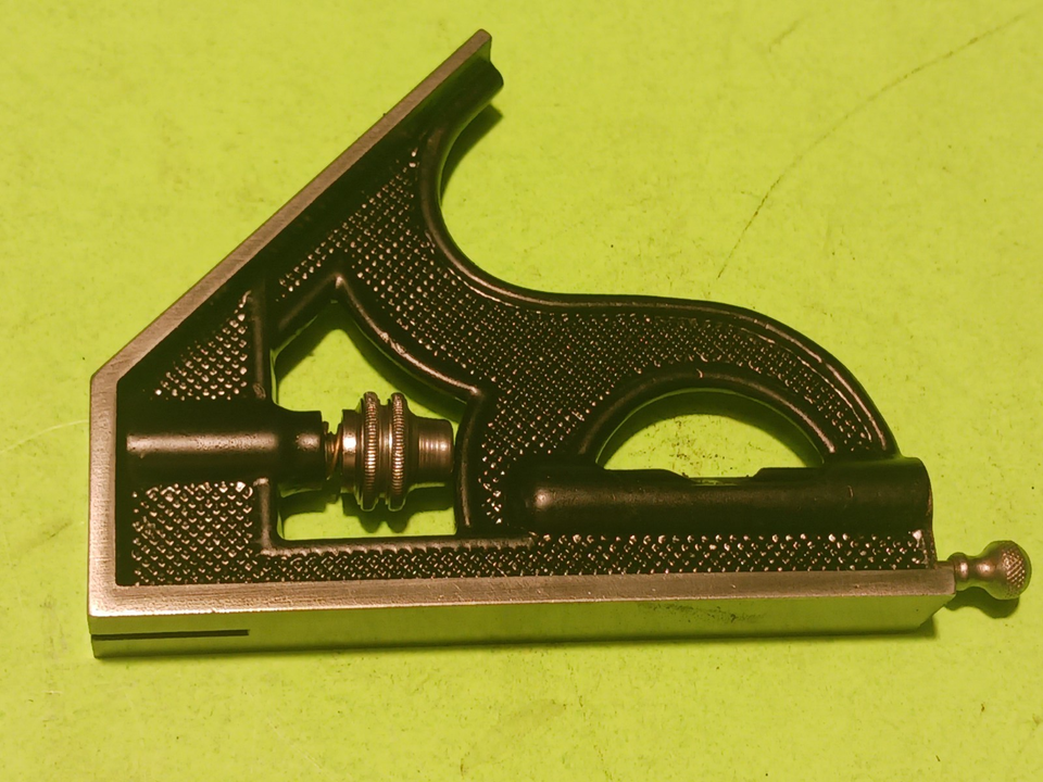 Vintage Starrett Combination Square Head & scribe Only For 12” And 24 ...