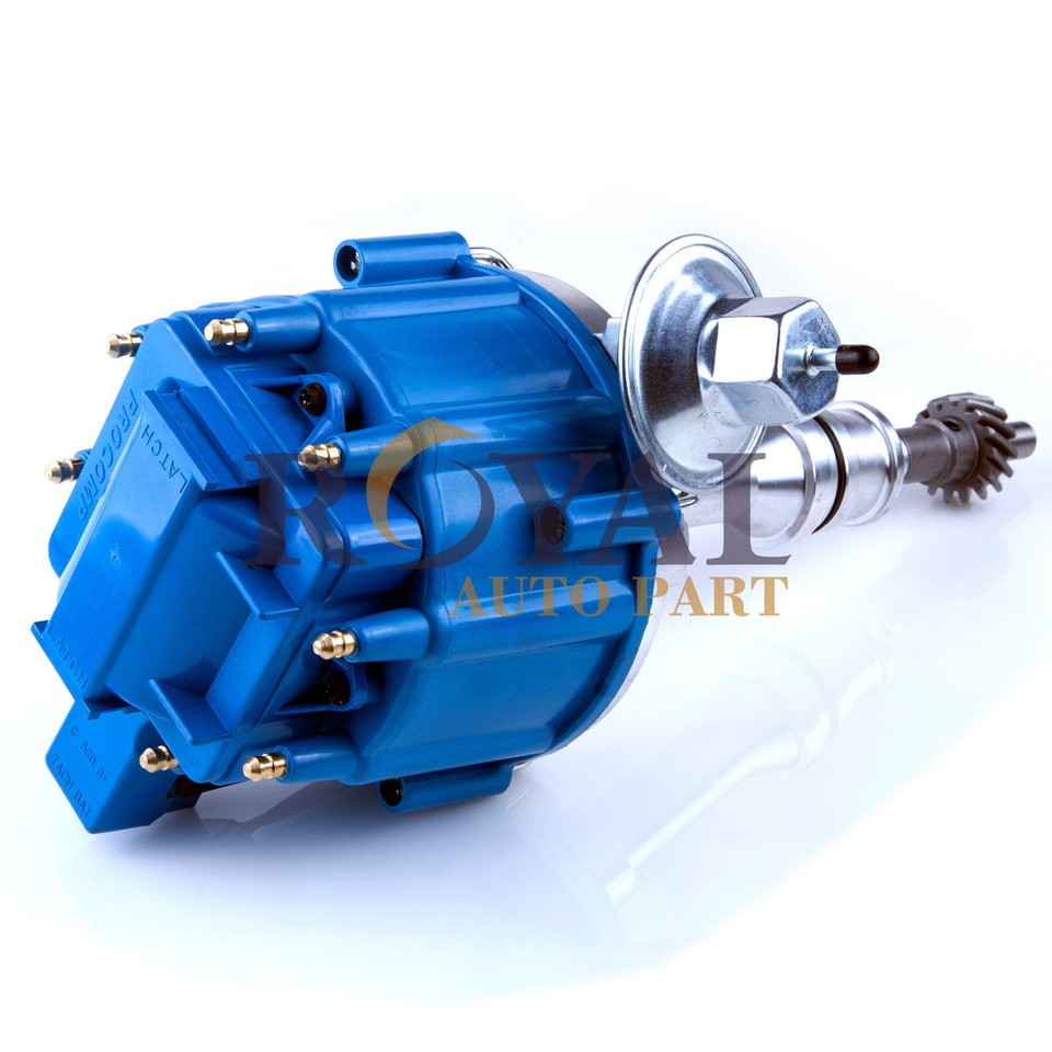 For Ford 351C 351M 400 429 460 HEI Distributor 65,000 KV Coil 7500 RPM ...
