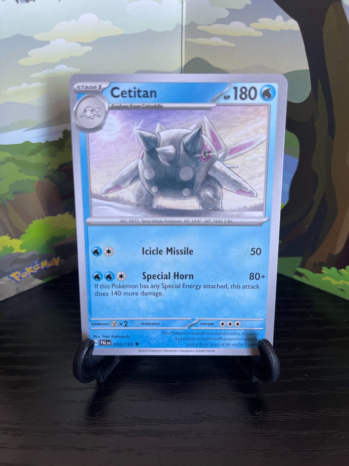 Cetitan 055/193 - Paldea Evolved - Uncommon - Pokemon Card TCG - LP | eBay