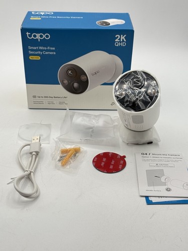 TP-Link Tapo C425 MagCam Outdoor Camera 2K QHD, Battery, Magnetic Mount ...