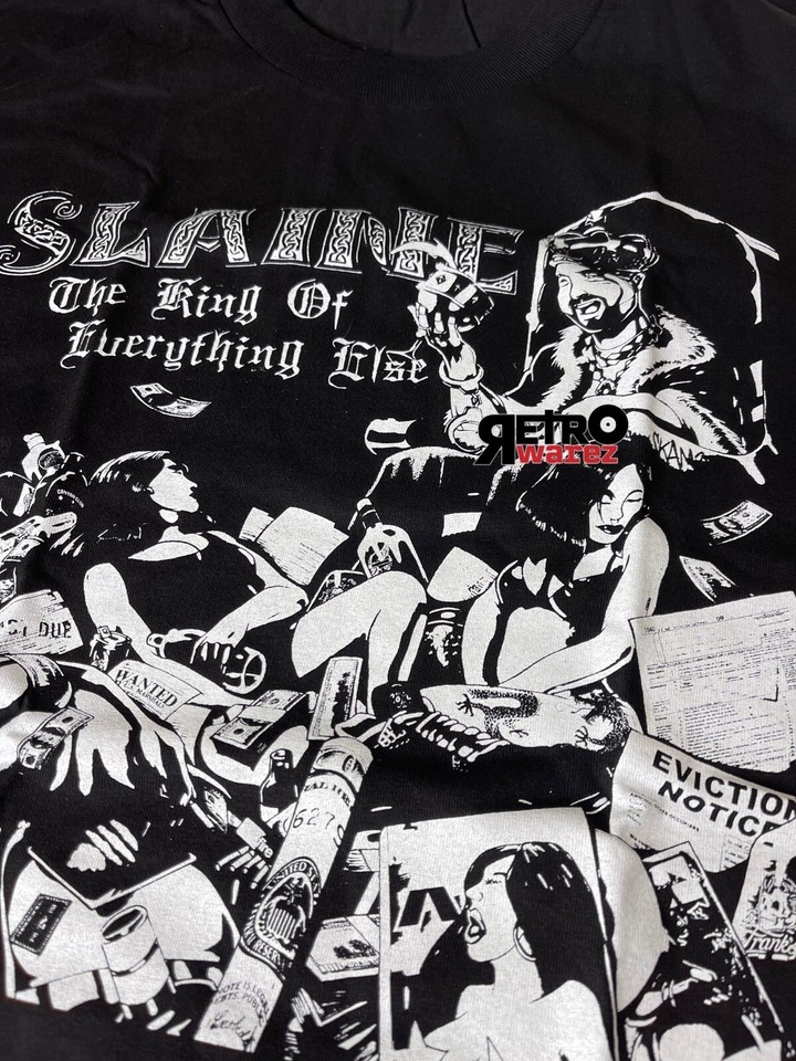 Slaine King Of Everything T-Shirt L Large suburban noize la coka nostra ...