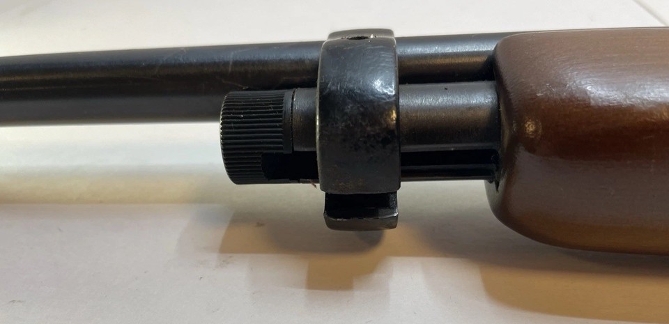 Crosman Model 1 Vintage 22 Cal Wood Stock Air Rifle Working Condition ...