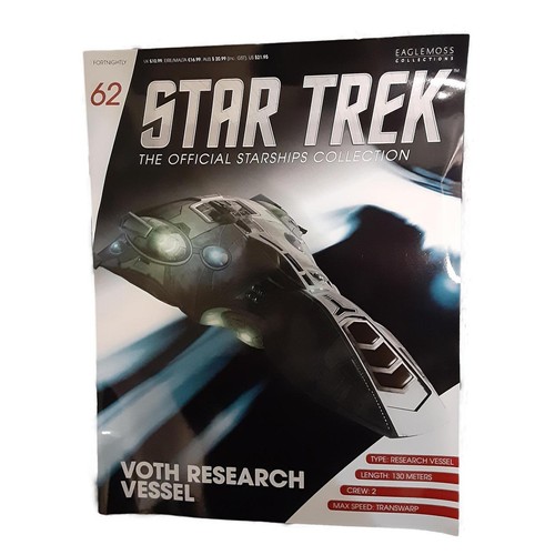 Voth Research Vessel Diecast Display Star Trek Voyager "Distant Origin ...