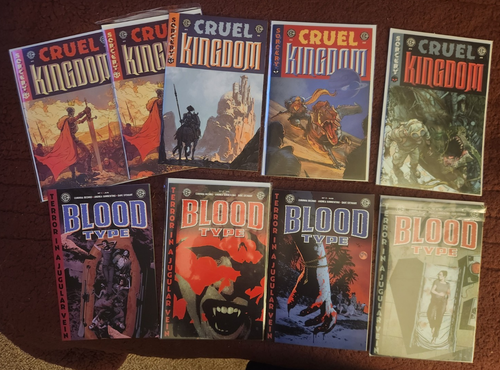 BLOOD TYPE #1-4 (2025) EC MINI-SERIES, Cruel Kingdom 1-4 ONI PRESS, 1ST ...