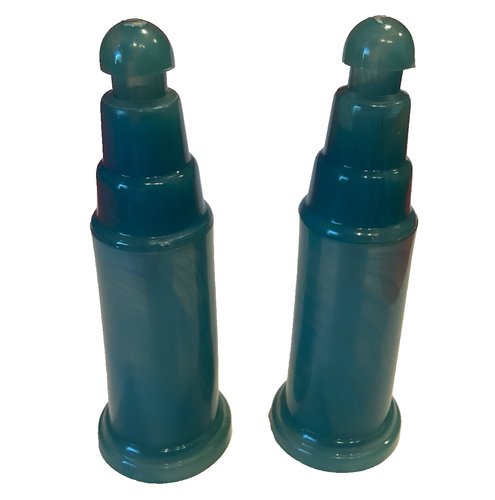 VINTAGE SKYSCRAPER SALT AND PEPPER ART DECO PUSH BUTTON MCM | eBay