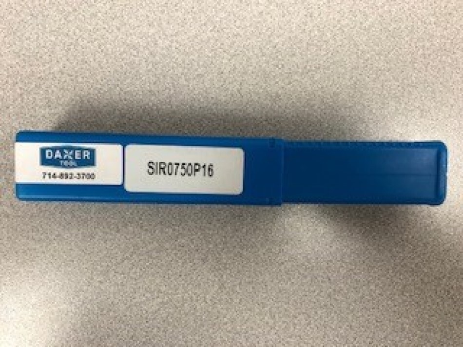 SIR0750P16 INTERNAL LAYDOWN INDEXABLE THREADING BAR 3/4 DIA | eBay