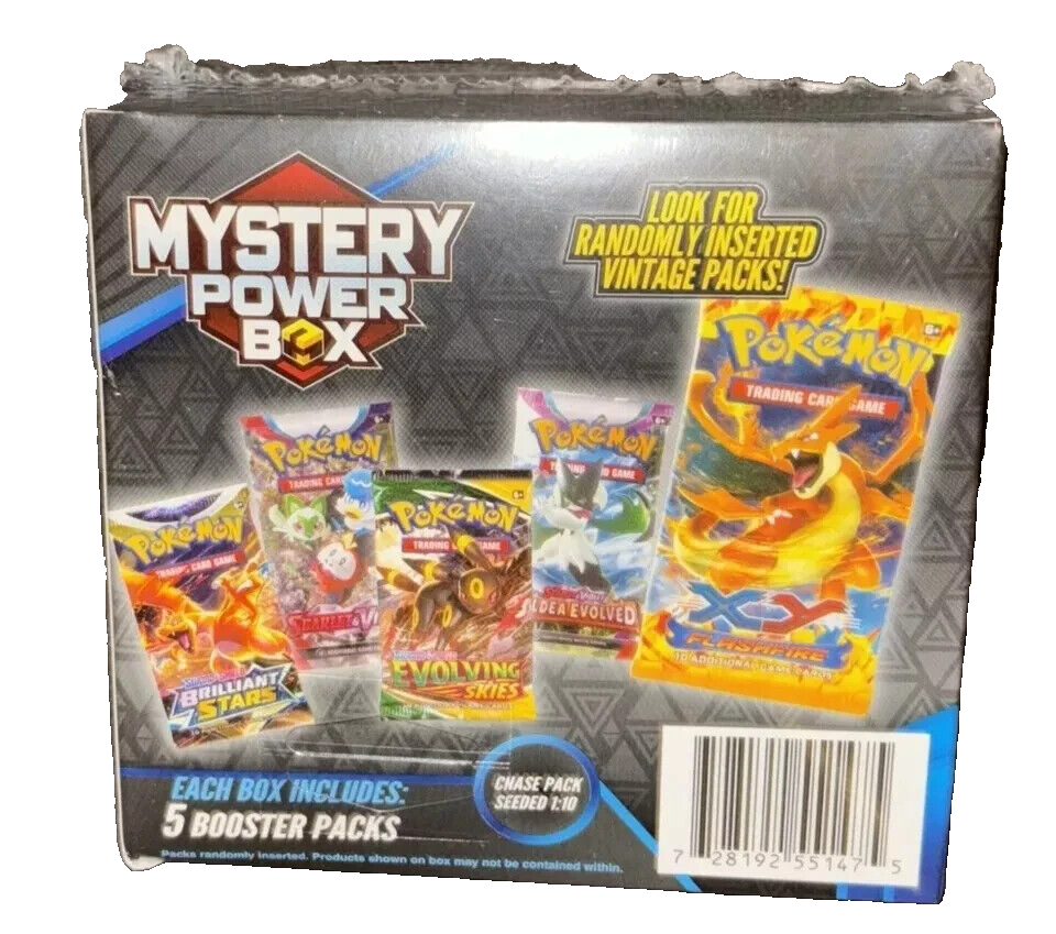 Pokémon TCG D7 Myst Box 7 MJ Holding 5 Booster Packs {Chase Pk Seeded 1 ...