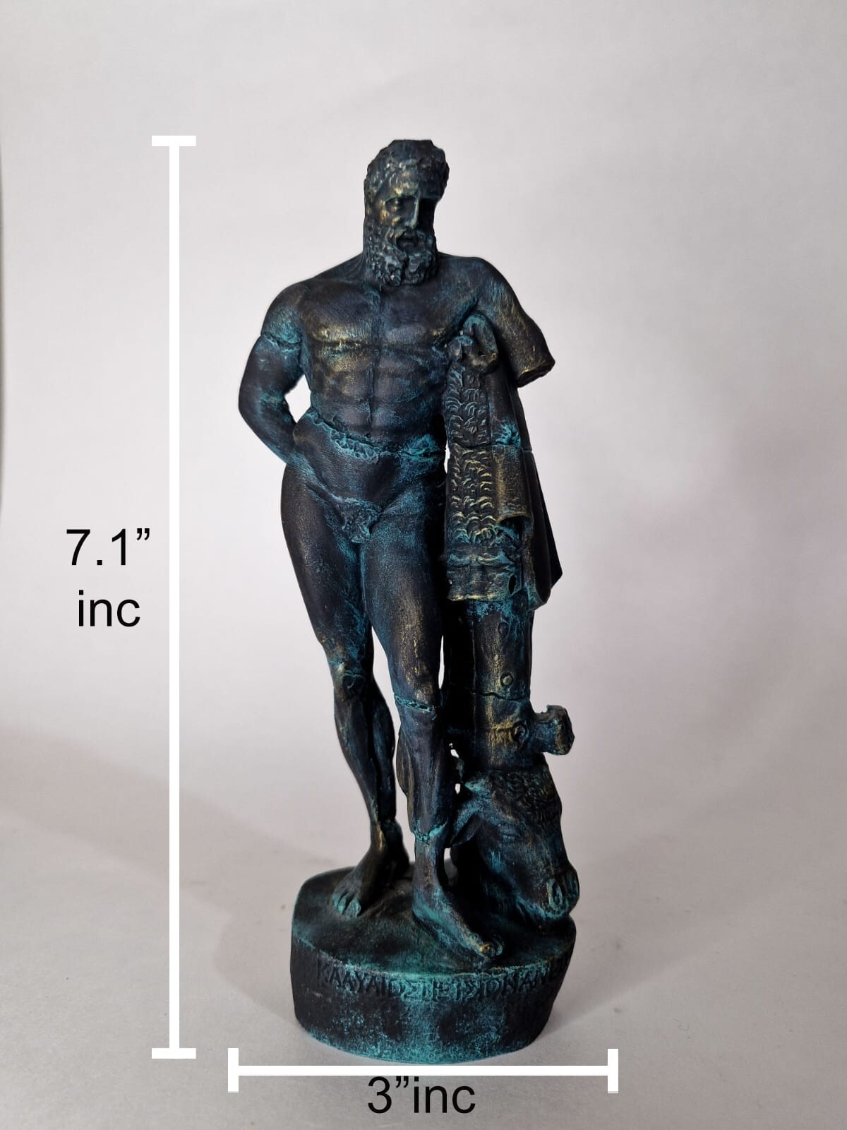 Farnese Hercules Sculpture, Heracles Bust, Greek Statue, Ancient Greek ...