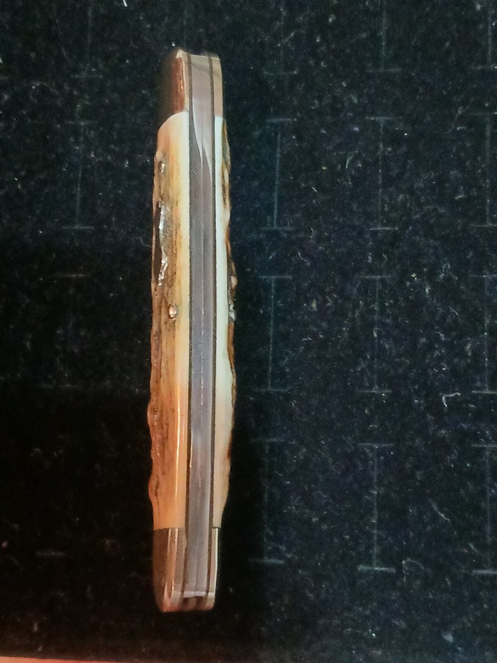 UNION RAZOR CO TIDIOUTE SOLINGEN GERMANY STAG CIGAR JUMBO WHITTLER ...