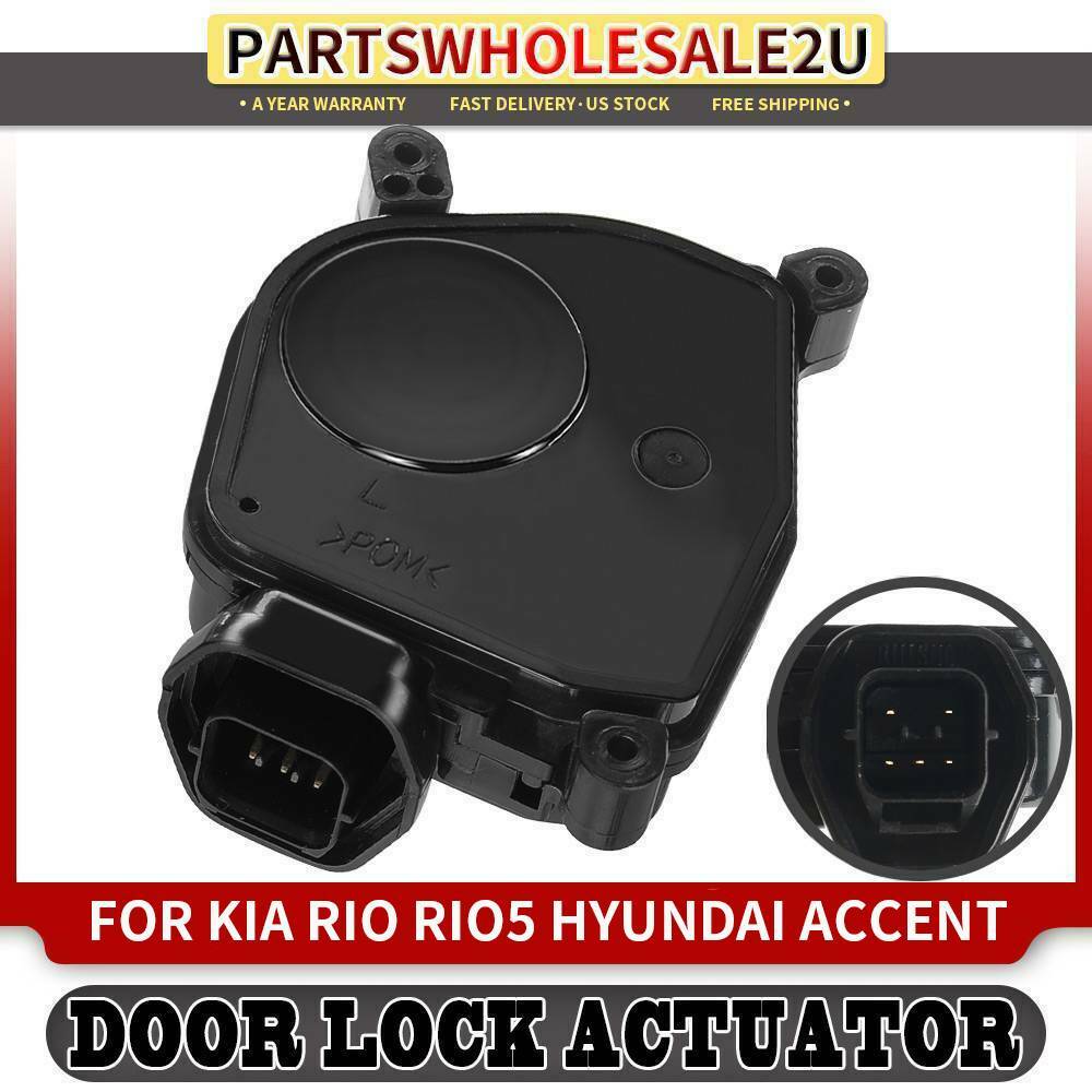Front Left Door Lock Actuator for Hyundai Accent Kia Rio Rio5 06-11 ...