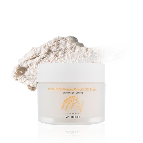 Rice Wash-Off Mask - Korean Glass Skin Face Mask Skincare - Hydrating ...