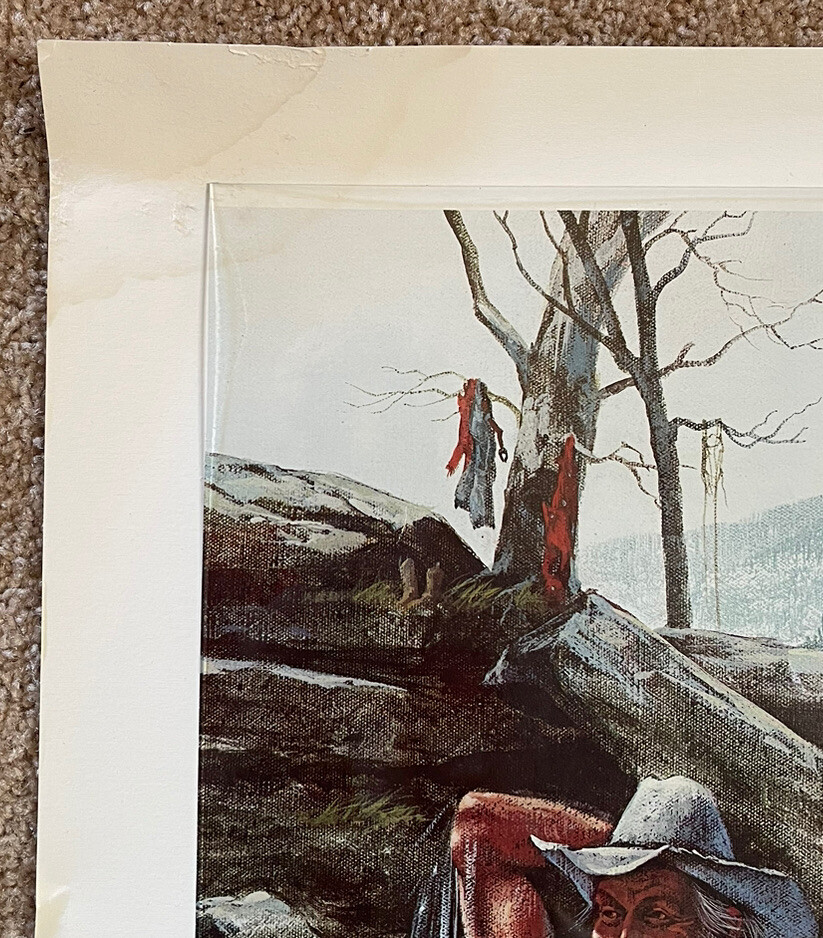 COWBOY BATH Litho - Artist Ron Raymer - 1978 Plate Signed - Unframed 16 ...