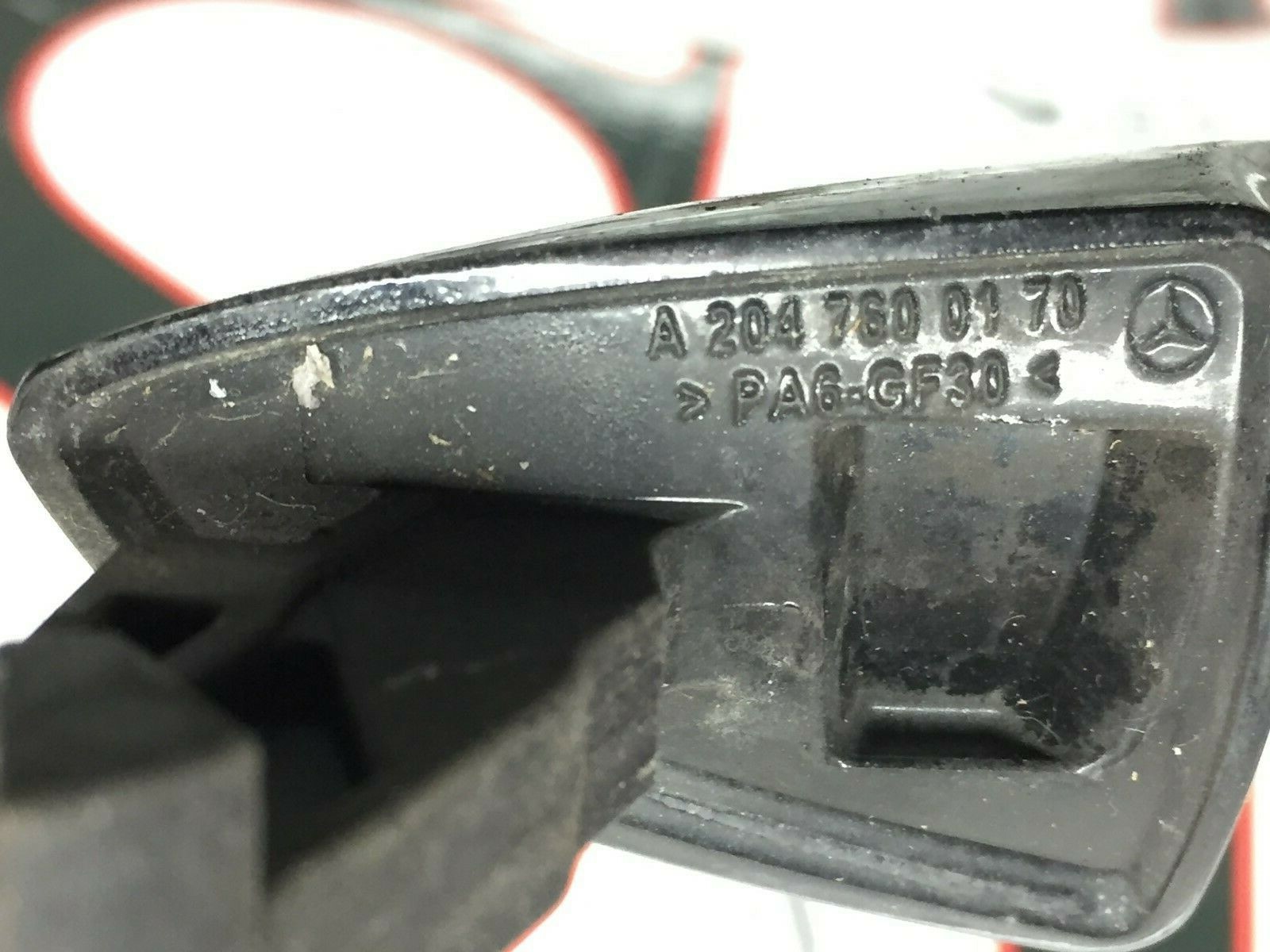 (AS) MERCEDES BENZ W204 C CLASS DOOR HANDLE NSR LEFT SIDE REAR ...