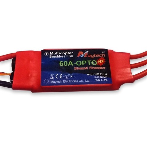 Maytech ESC 60A OPTO HX Multicopter 2-6S | eBay