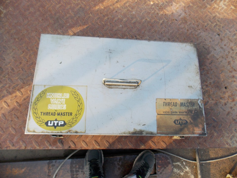 UTP KNURLED VALVE GUIDE KNURLING TOOLS has 11/32, 3/8, 7/16 + REAMERS ...