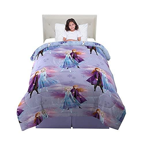 Disney Frozen 2 Kids Bedding Soft Microfiber Comforter, Twin, "Official ...