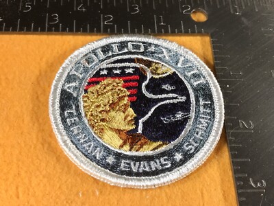 J2-55 NASA ASTRONAUT PATCH - APOLLO XVII CERNAN, EVANS, SCHMITT | eBay