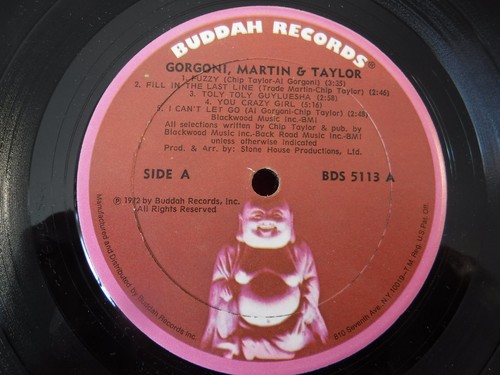 Al Gorgoni, Trade Martin & Chip Taylor, Gorgoni Trade, Buddah BDS 5113 ...