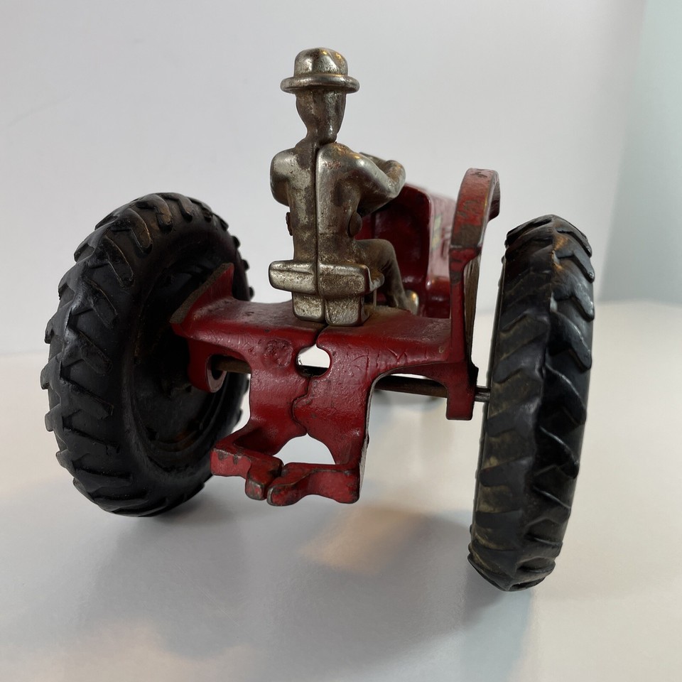 ANTIQUE 1930s ARCADE CAST IRON TOY OLIVER 70 ROW CROP FARM TRACTOR 30s ...