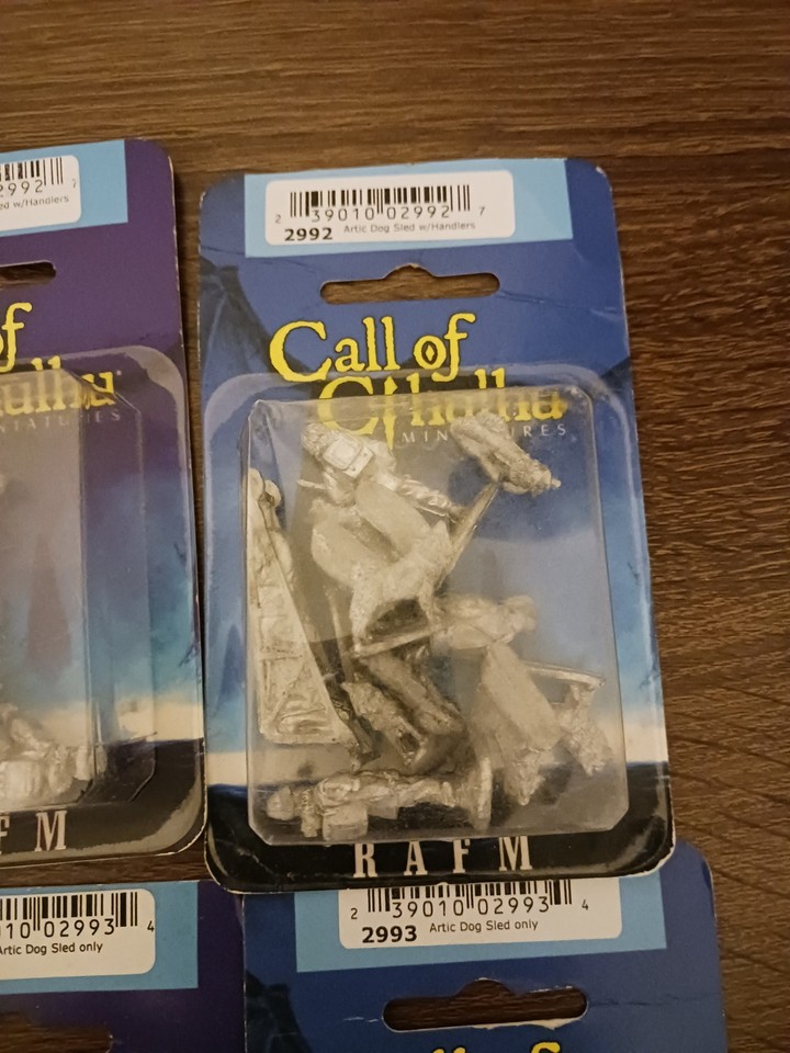 Rafm Call of Cthulu miniatures Lot. Sealed. | eBay