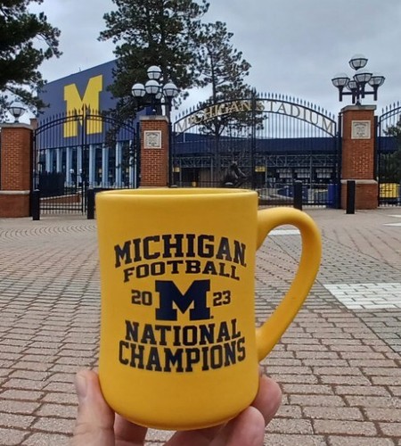 2023 University of Michigan Football national champions Coffee Mug Cup ...