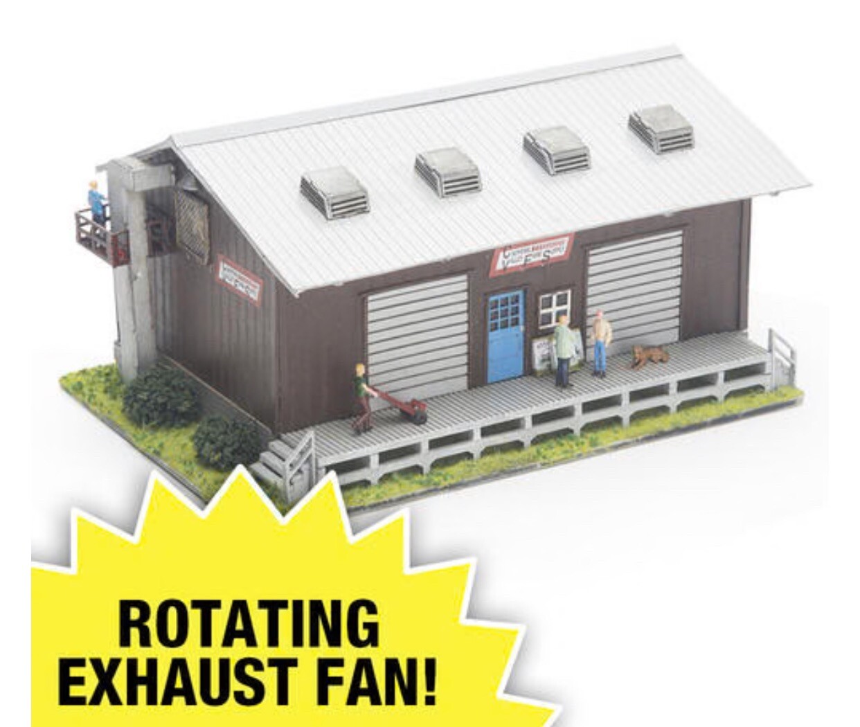 MENARDS CHIPPEWA VALLEY FARM SUPPLY! O GAUGE O SCALE WAREHOUSE DOCK ...