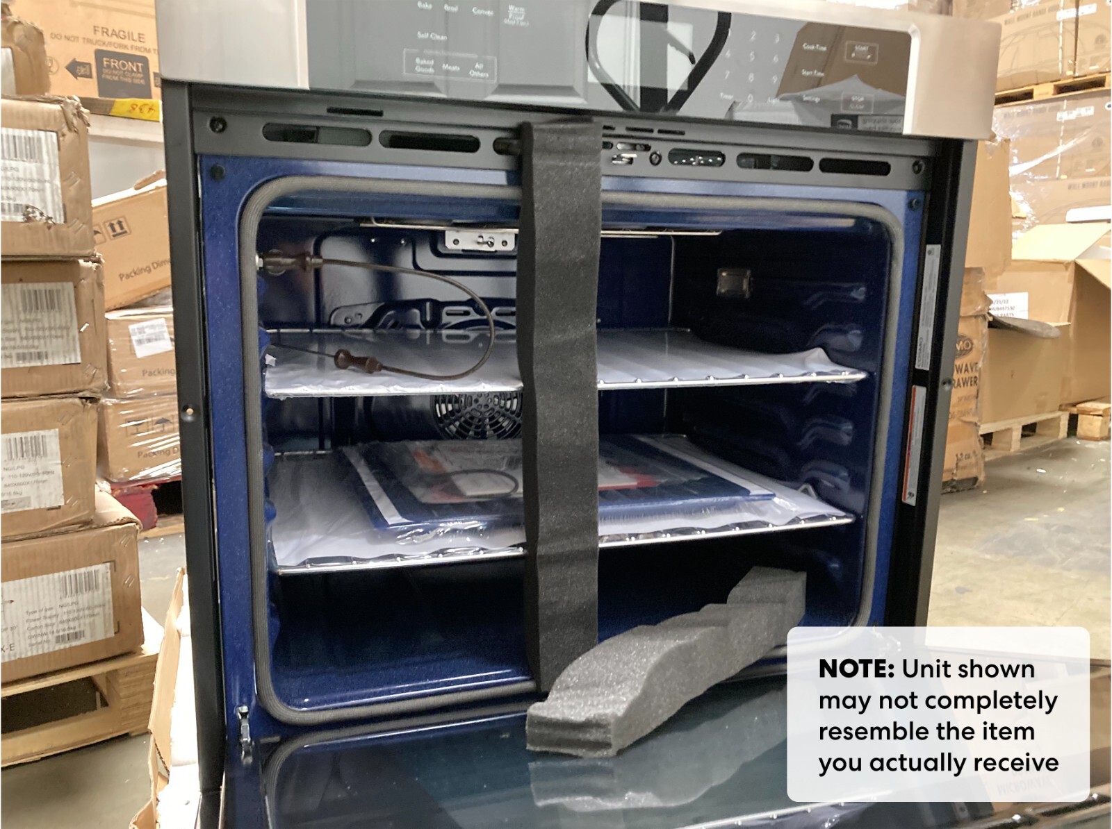 30 in. Electric Single Wall Oven (OPEN BOX) with Turbo True European ...