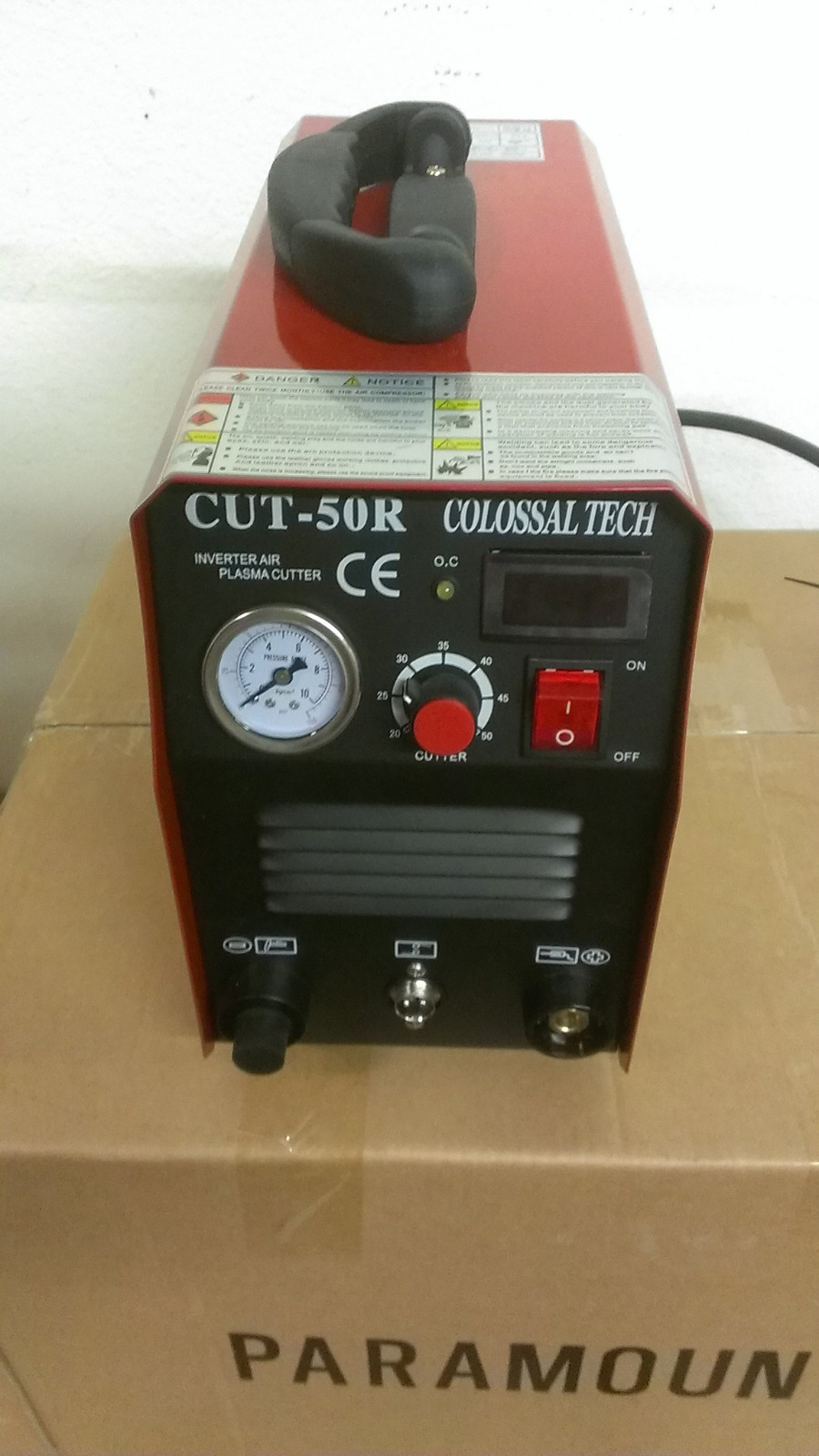NEW Plasma Cutter 50AMP CUT50R Digital Inverter 220V & 80 Consumables ...