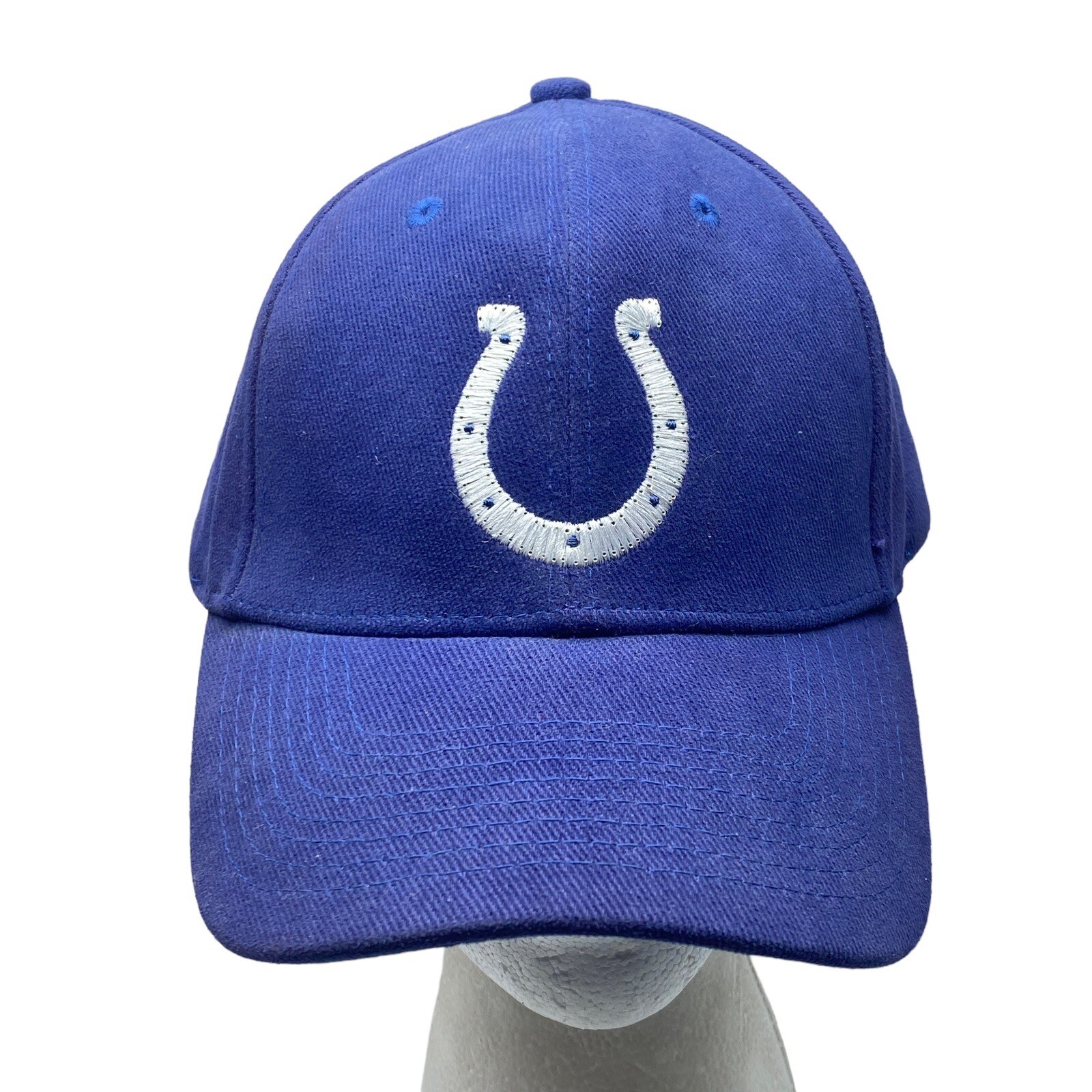 Indianapolis Colts Hat Cap Strap Back Blue NFL LightWear Light Up Mens ...