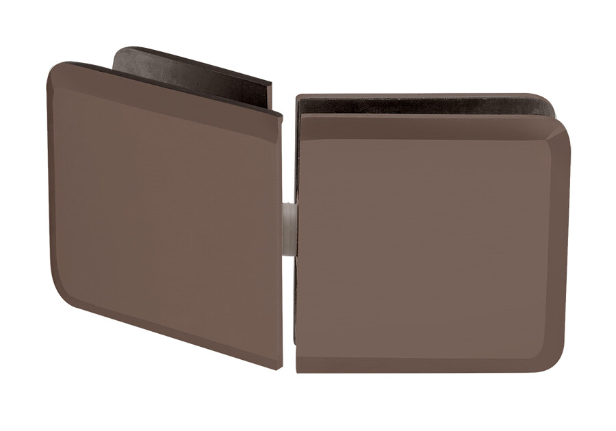 Premier Beveled Glass-to-Glass Operable Transom Clip 135 Degree Black ...