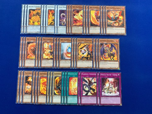 Yu-Gi-Oh! - Complete Neo Flamvell Synchro Deck | eBay