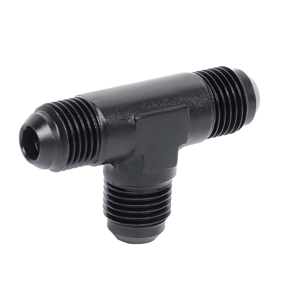 6AN 3-Way Tee T-Piece Fitting Adapter AN6 Male to 2 X 6AN Male Flare ...