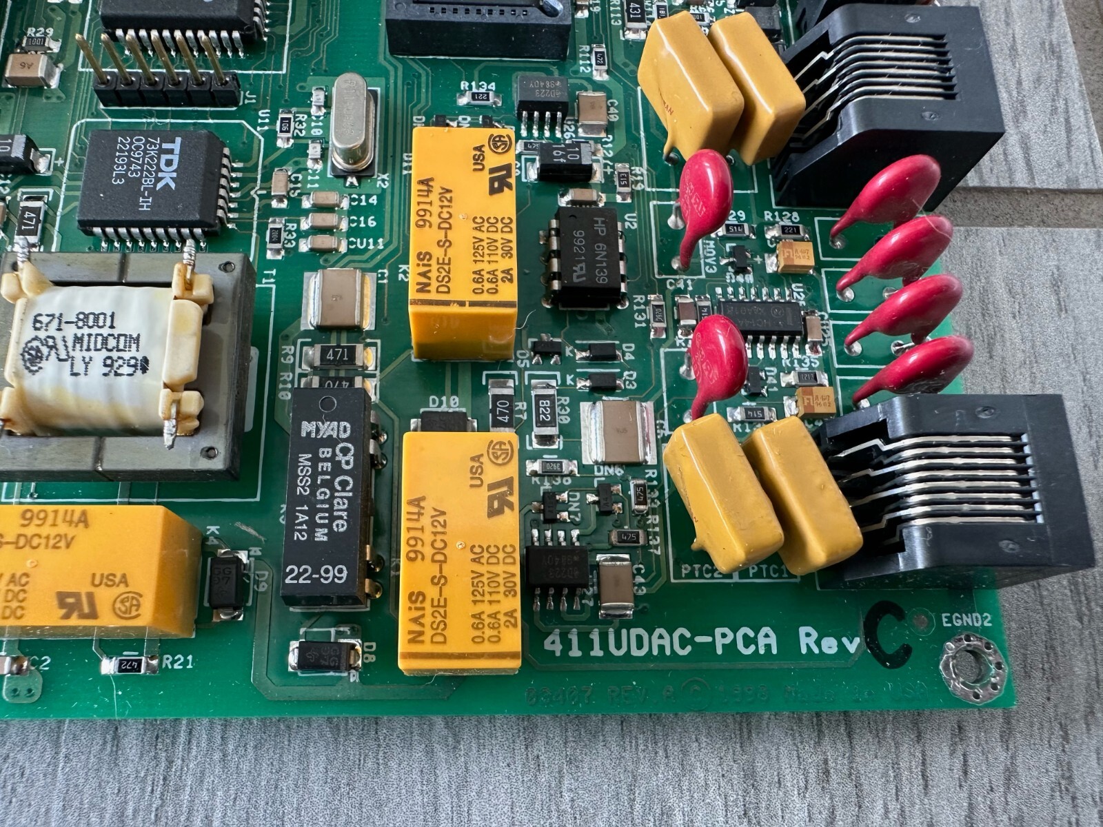 NOTIFIER 411UDAC -PCA Rev C 4 Channel, Dual Line, Stand-Alone ...