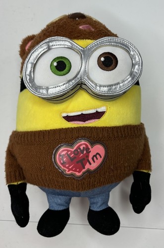 Plush Toy Universal Studios Minion Despicable Me I Love Tim Bob Stuffed ...