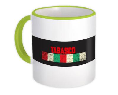 Gift Mug : Tabasco Mexico Distressed Strip Mexican Colors Expat Country ...