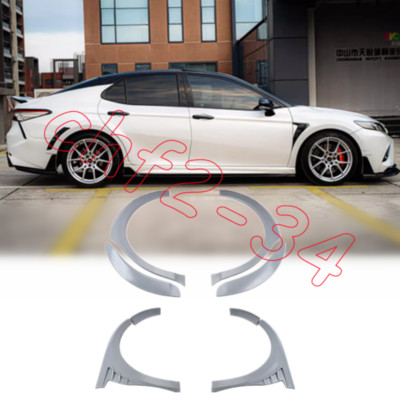 For Toyota Camry 2018-2024 FRP primer Wheel Fender Trim Kit Widening ...