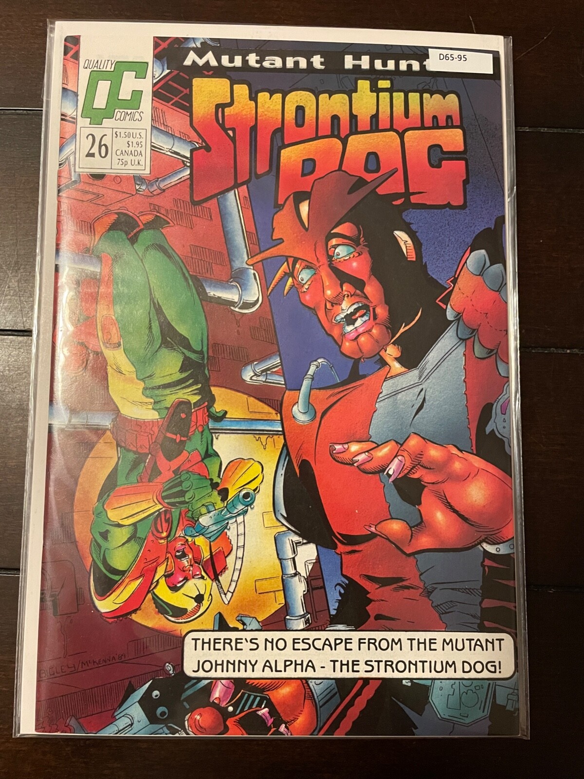 Mutant Hunter Strontium Dog High Grade Quality Comics Book D65-95 | eBay