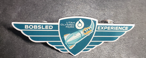 Utah Olympic Park Bobsled Experience Metal Pin Fathers Day Gift | eBay