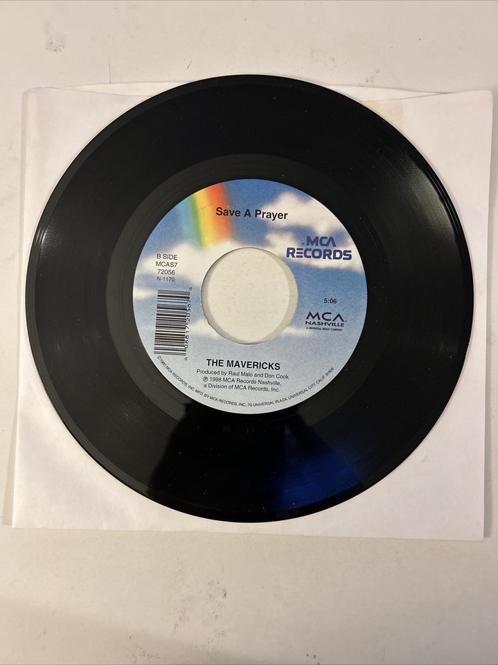 The Mavericks Dance The Night Away Save A Prayer Mca Records 45 RPM ...