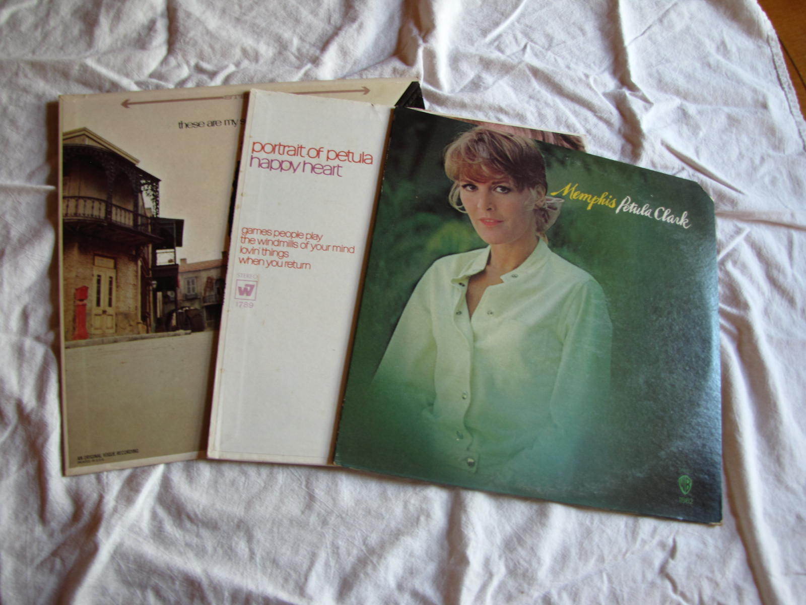 near mint 3 Petula Clark Lps Memphis, Portrait, My Songs, all original ...